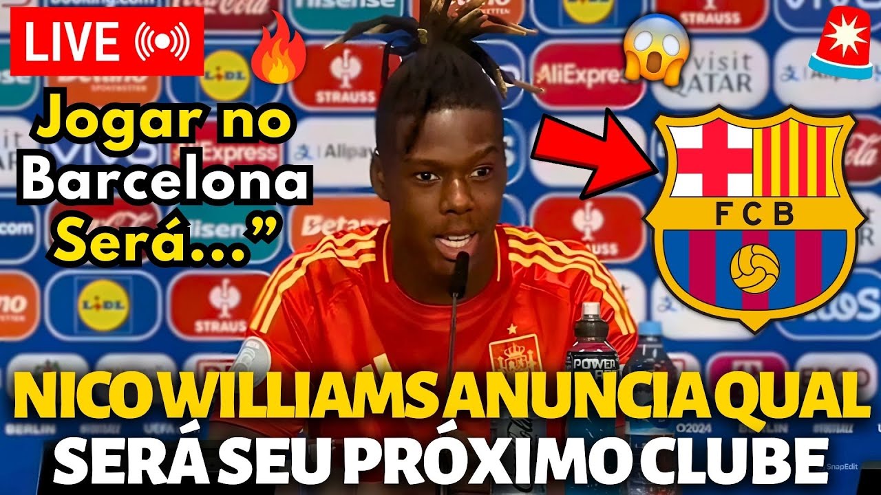 🚨OFICIAL NICO WILLIAMS ACABA DE ANUNCIAR ESSA BOMBA INESPERADA! PODE ...