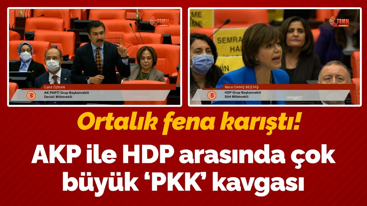 AKP ile HDP arasında çok büyük 'PKK' tartışması: Ortalık fena karıştı ...
