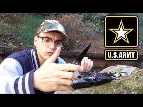 KIT DI SOPRAVVIVENZA MILITARE A 20€ (e funziona)