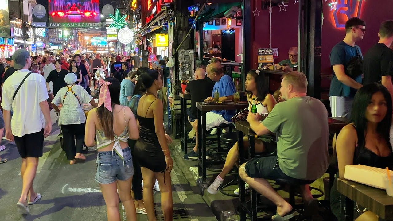 Phuket Nightlife - Girls & Bars on Bangla Road - YouTube