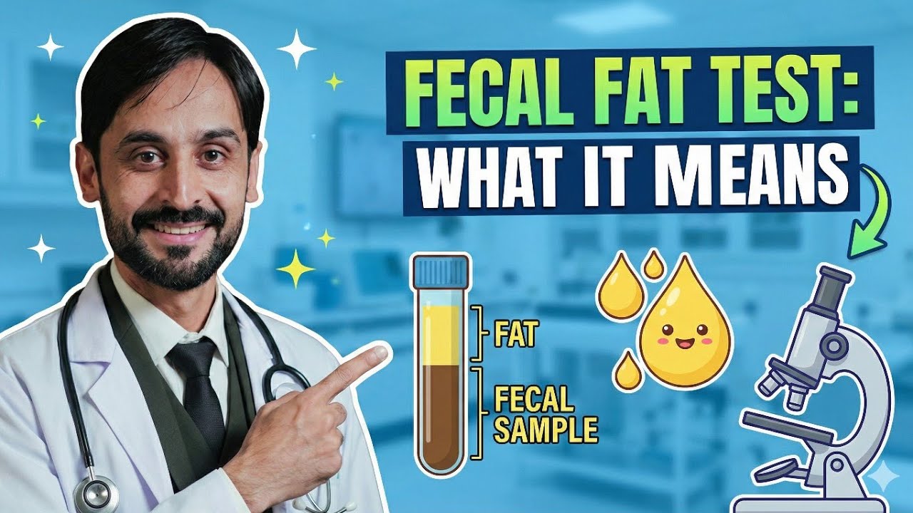 Fecal Fat Test | Stool Fat Test | MLT Hub with kamran - YouTube