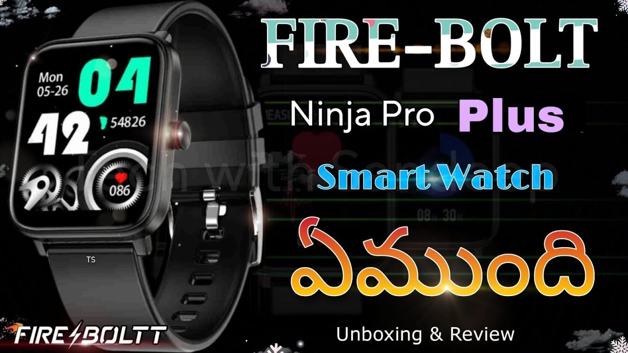 Fire Bolt Ninja Call Pro Plus Smart Watch || Best Budget Smart Watch ...