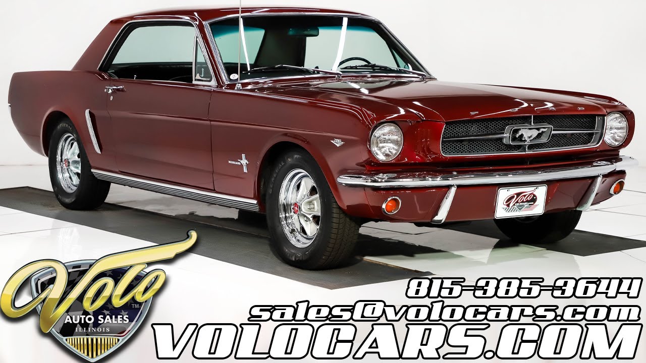 1965 Ford Mustang for sale at Volo Auto Museum (V20534) - YouTube