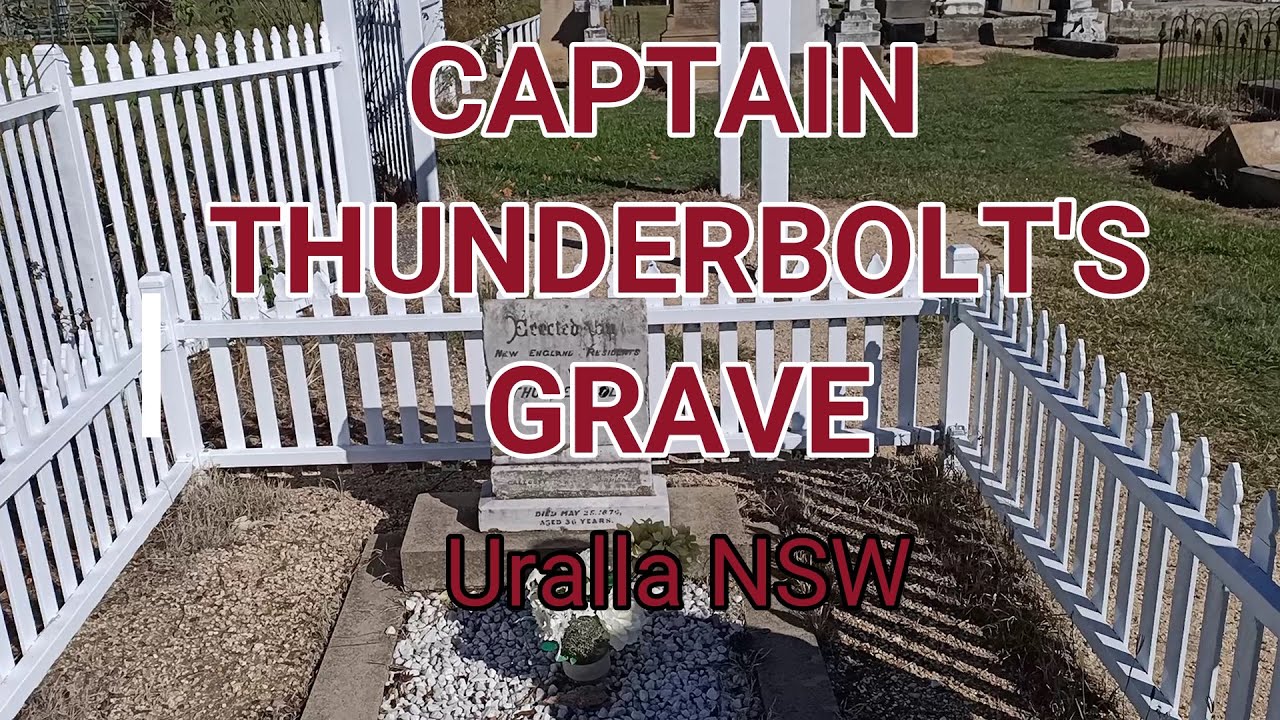 Captain Thunderbolt's Grave - Triumph Tiger 800xrx - YouTube