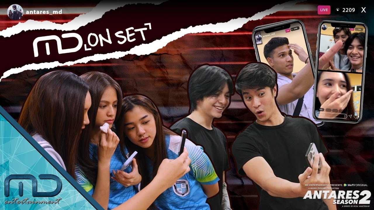 MD On Set - Keseruan Lokasi Syuting Antares Season 2 - YouTube
