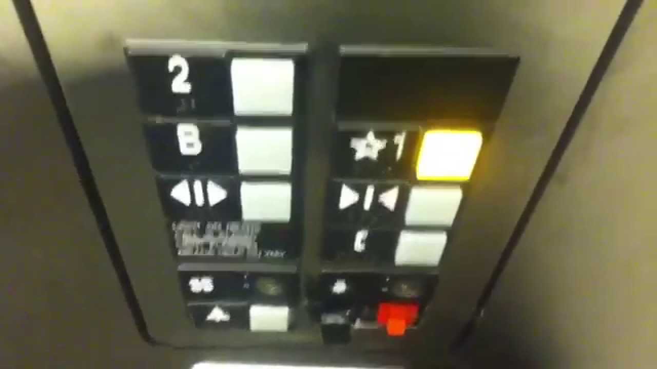 Otis Hydraulic Elevator At Rite Aid In Downtown Brooklyn NYC - YouTube