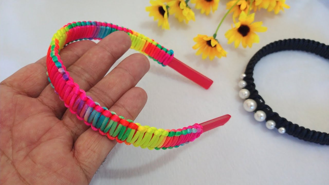 TIARA em MACRAMÊ super FÁCIL | Cicero Alencar - YouTube