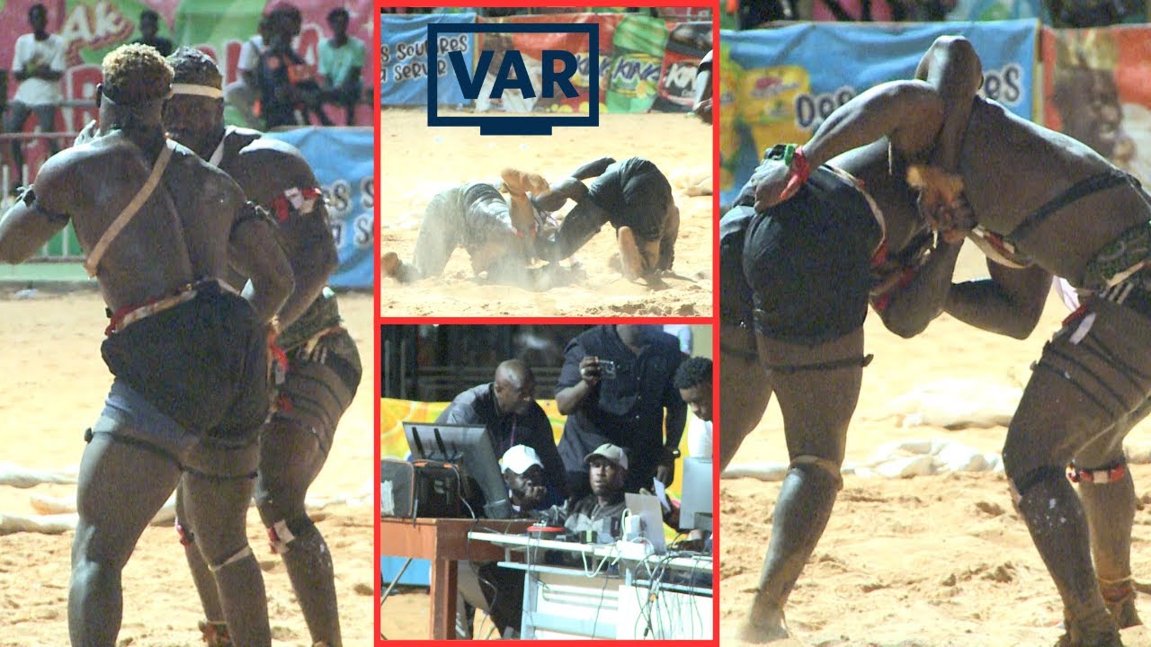 Innovation de la lutte Senegalaise Par Var Combat Arme bou ngueweul vs ...