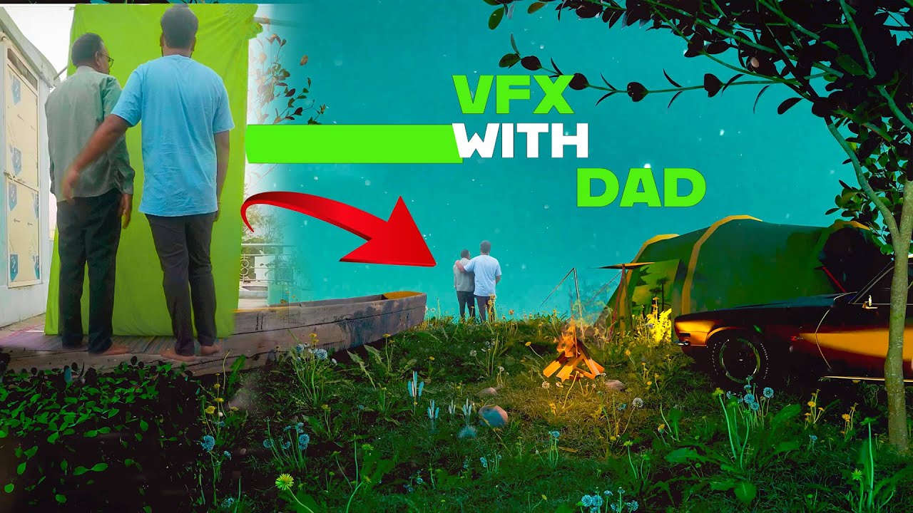 I Make VFX With My Dad 😍|| Bring Dream Into Life Using VFX in 4K - YouTube