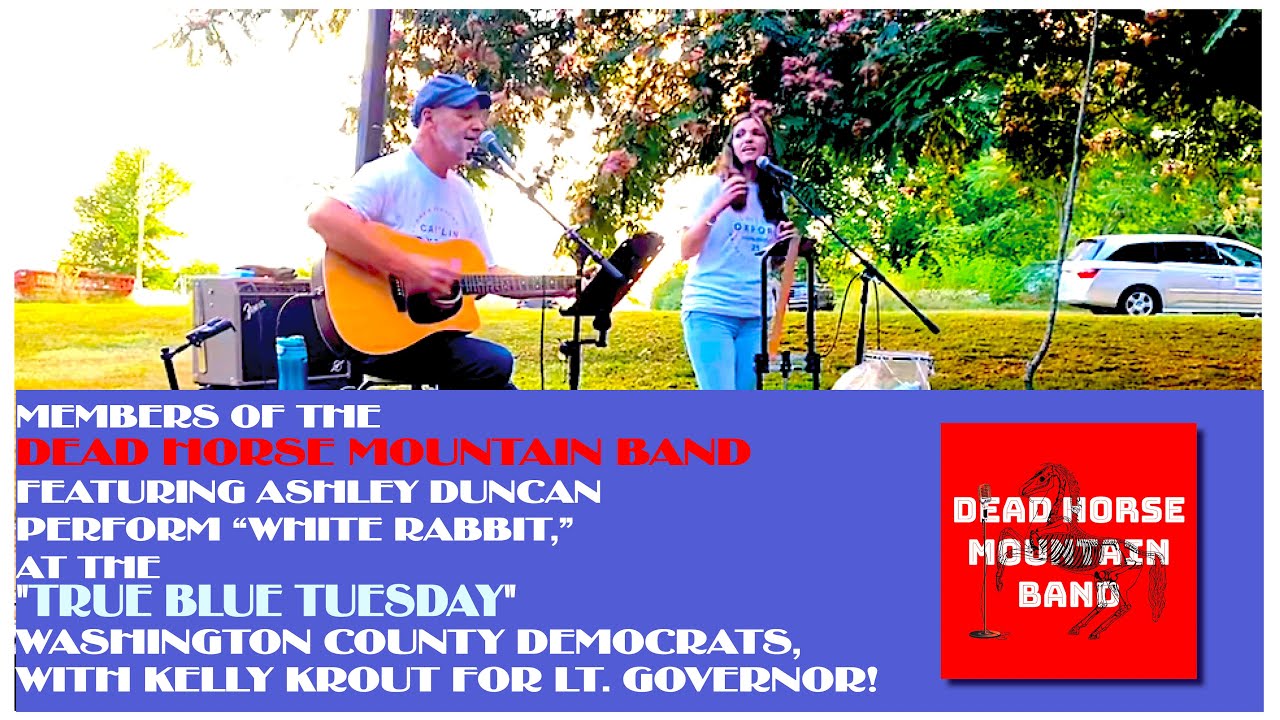 Members of the DEAD HORSE MOUNTAIN BAND perform “White Rabbit ...