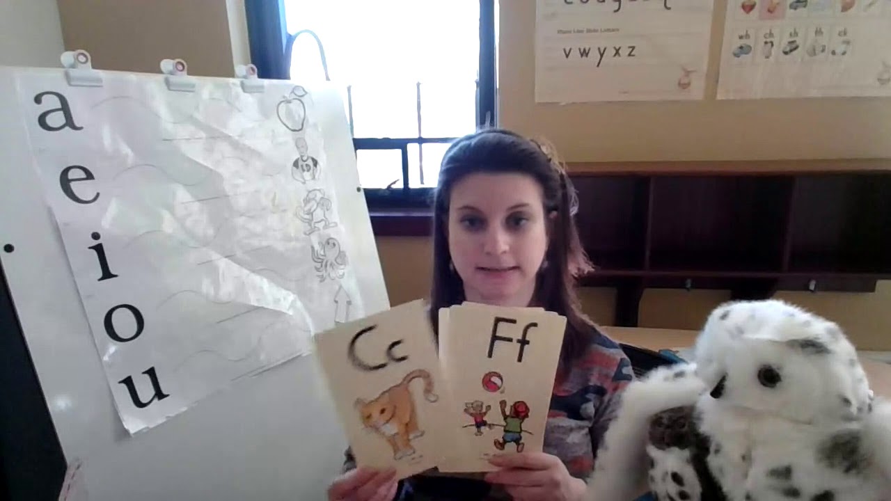 Fundations Level K Sound Cards Unit 1 Week 7 - YouTube