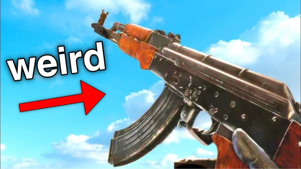 Using the Weirdest Gun in COD4 - YouTube