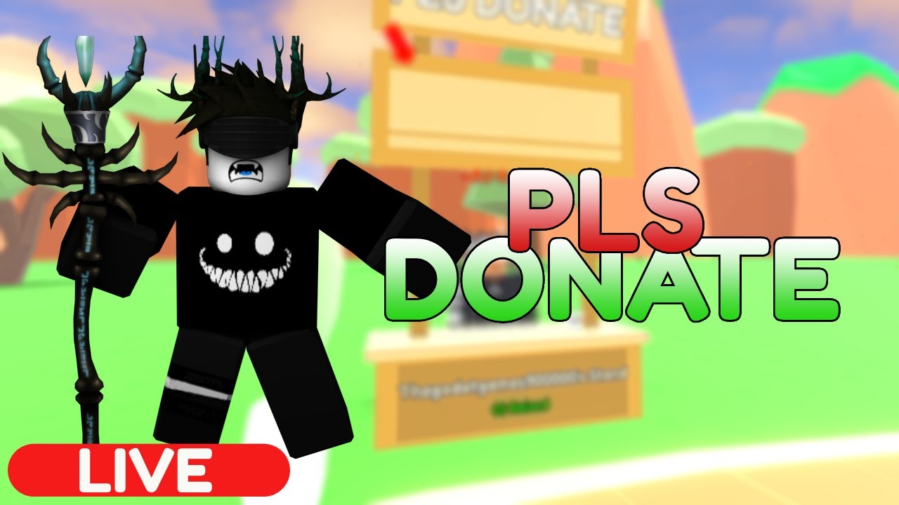 GIFTING IN PLS DONATE! JOIN AND DONATE! - YouTube