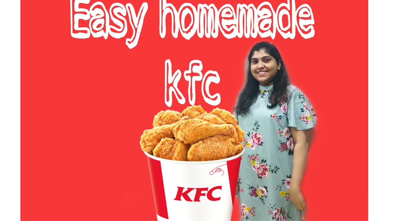 Homemade kfc /easy kfc recipe - YouTube