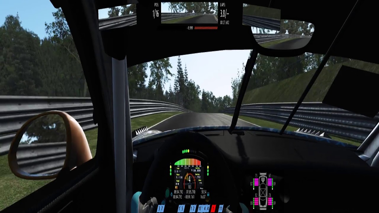 RFactor 2 2,4 Std. Nordschleife Training - YouTube