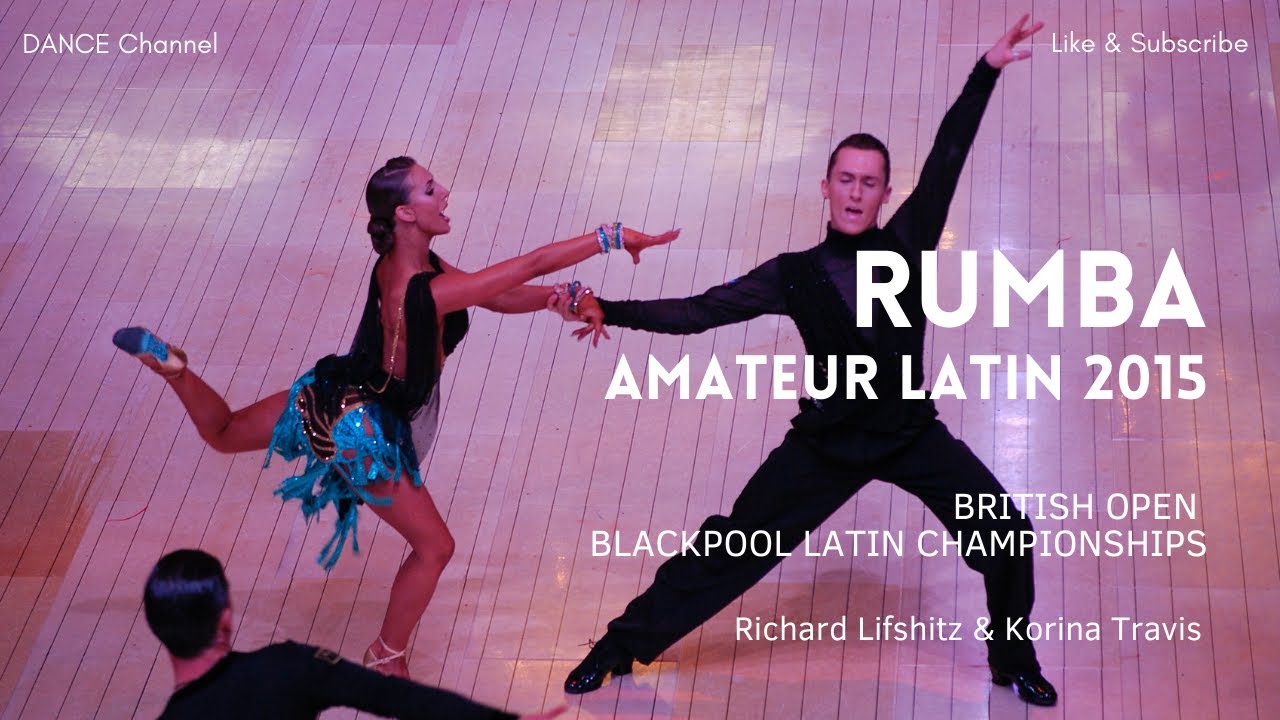 Richard Lifshitz & Korina Travis - Amateur Latin Rumba - YouTube