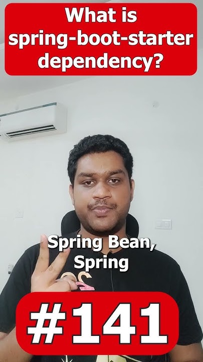 What is spring-boot-starter dependency? #java #interview #interviewtips #springboot - YouTube