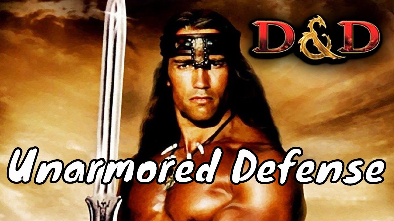 D&D (5e): Unarmored Defense (Barbarian) - YouTube