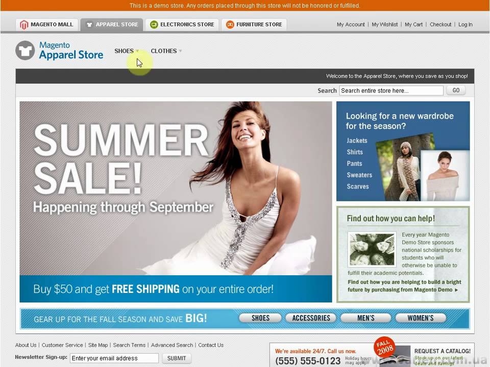 001 Introduction to Magento / Знакомство с Magento - YouTube