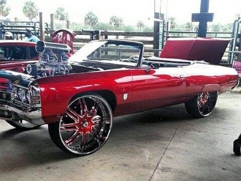 Blood Money Cartel '72 Vert Donk on Staggered 30\