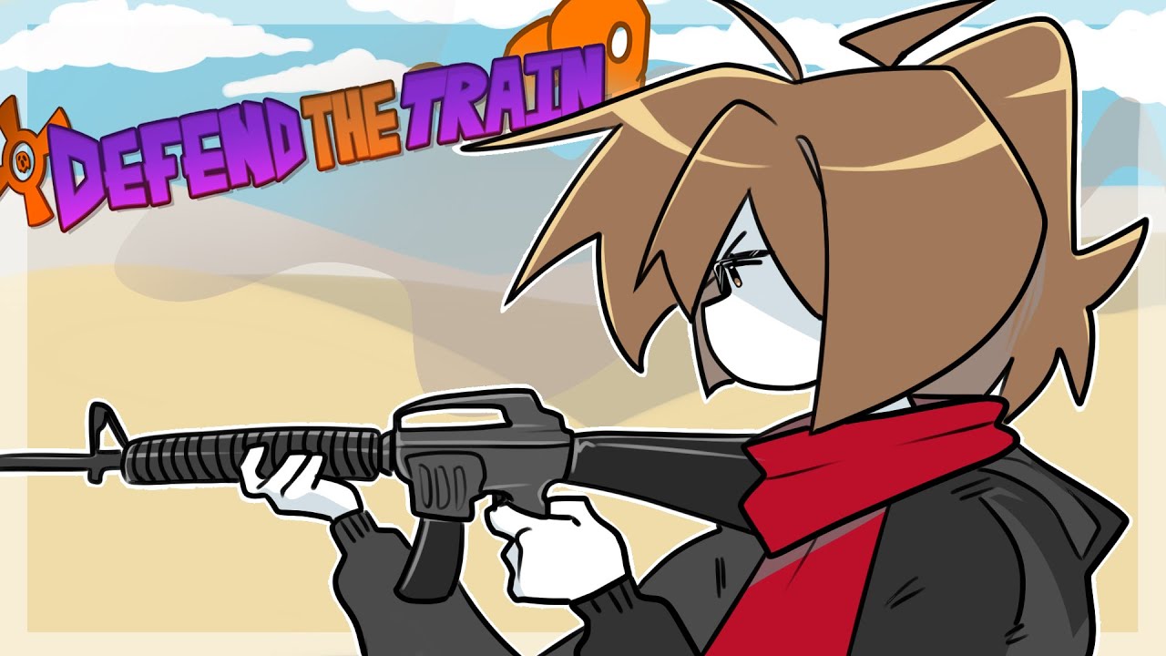 Defending This Train With my Life | Roblox Defend The Train [1] - YouTube