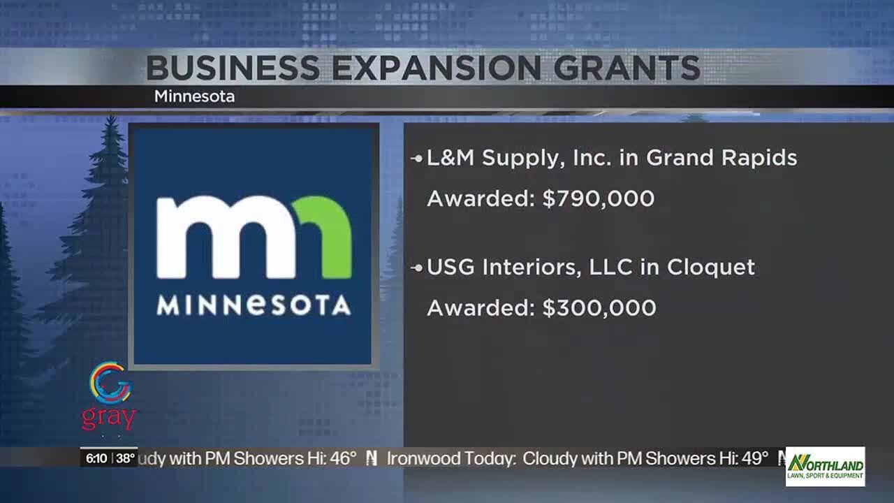 Two Northern Minnesota Businesses receive Expansion Grants - YouTube