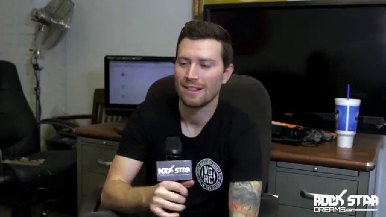 Bless The Fall - Matt Traynor on the Set of a Music Video Shoot - YouTube