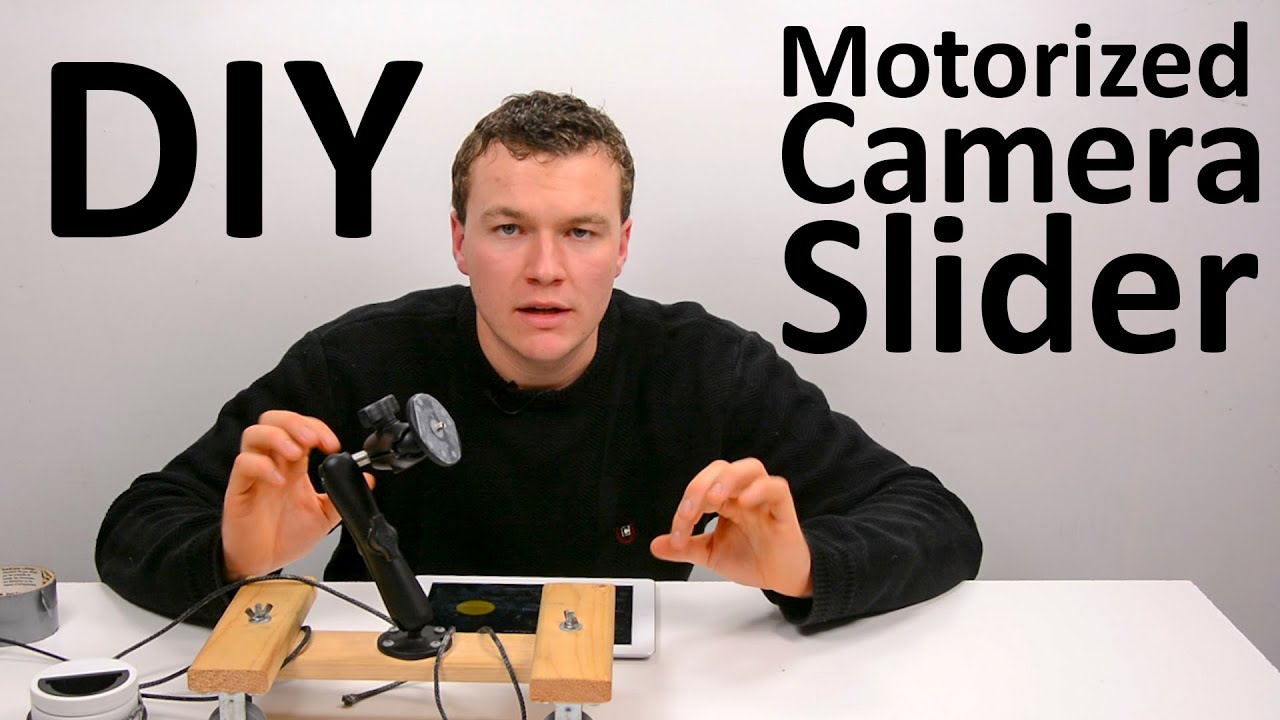 DIY Motorized Camera Slider with Motrr - YouTube