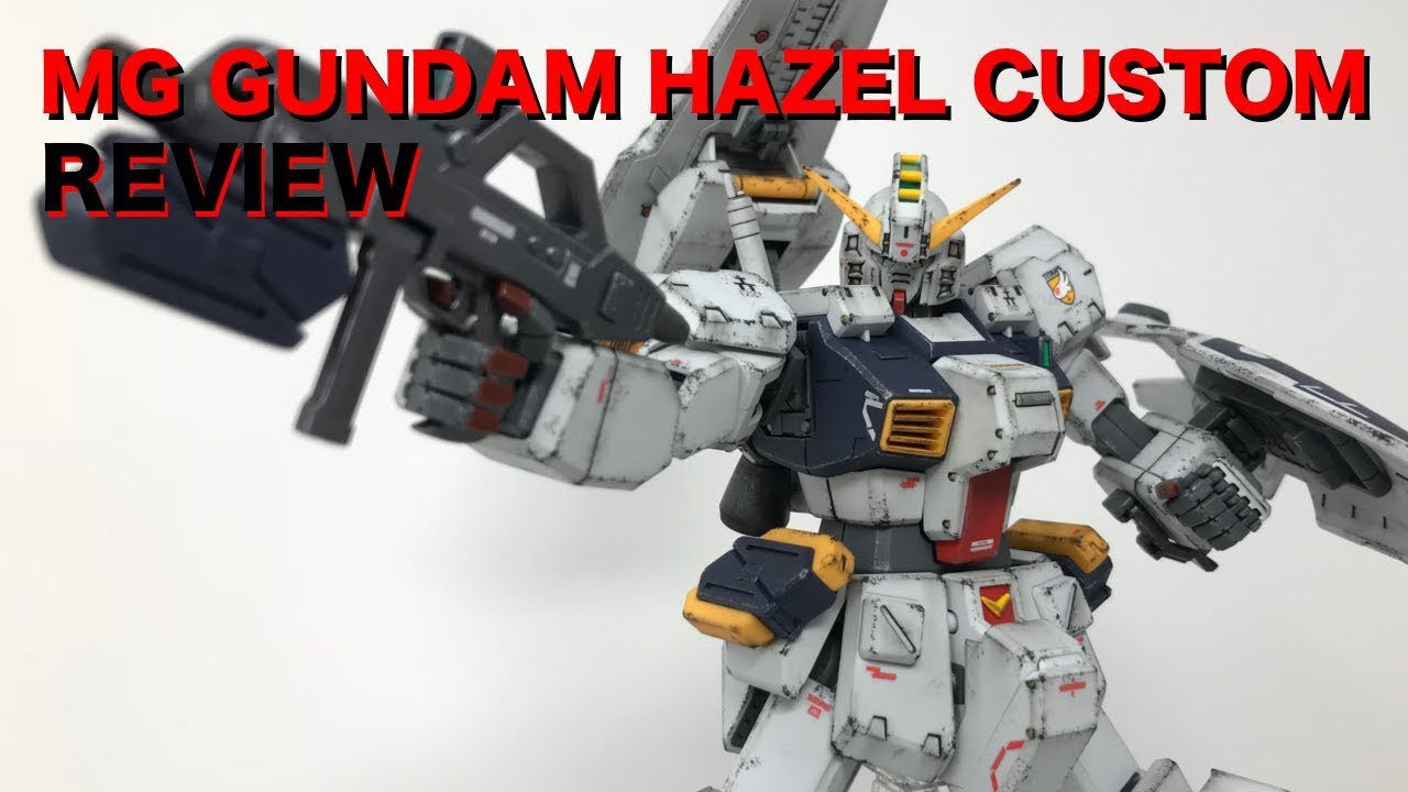 P-Bandai MG Gundam Hazel Custom Review - YouTube