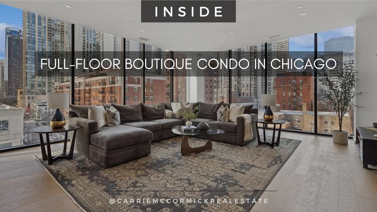 INSIDE A FULL-FLOOR BOUTIQUE CONDO IN CHICAGO - YouTube