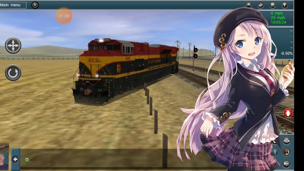 TRAINZ SIMULATOR ANDROID - THE DERAILMENT OF KCS - YouTube