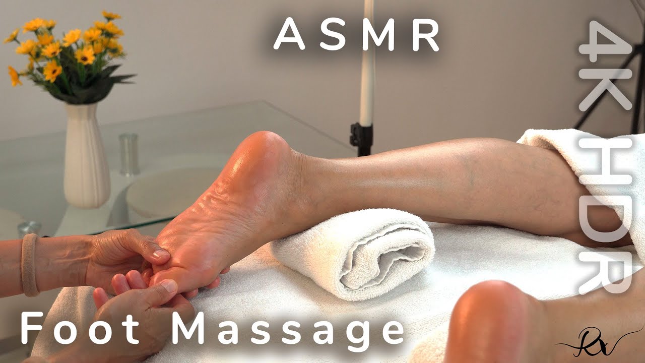 [ASMR] Facedown Foot Massage *Myla* - YouTube