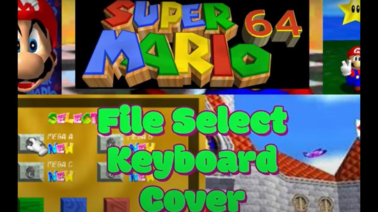Super Mario 64 - File Select cover | Super Mario 64 OST Koji Kondo ...
