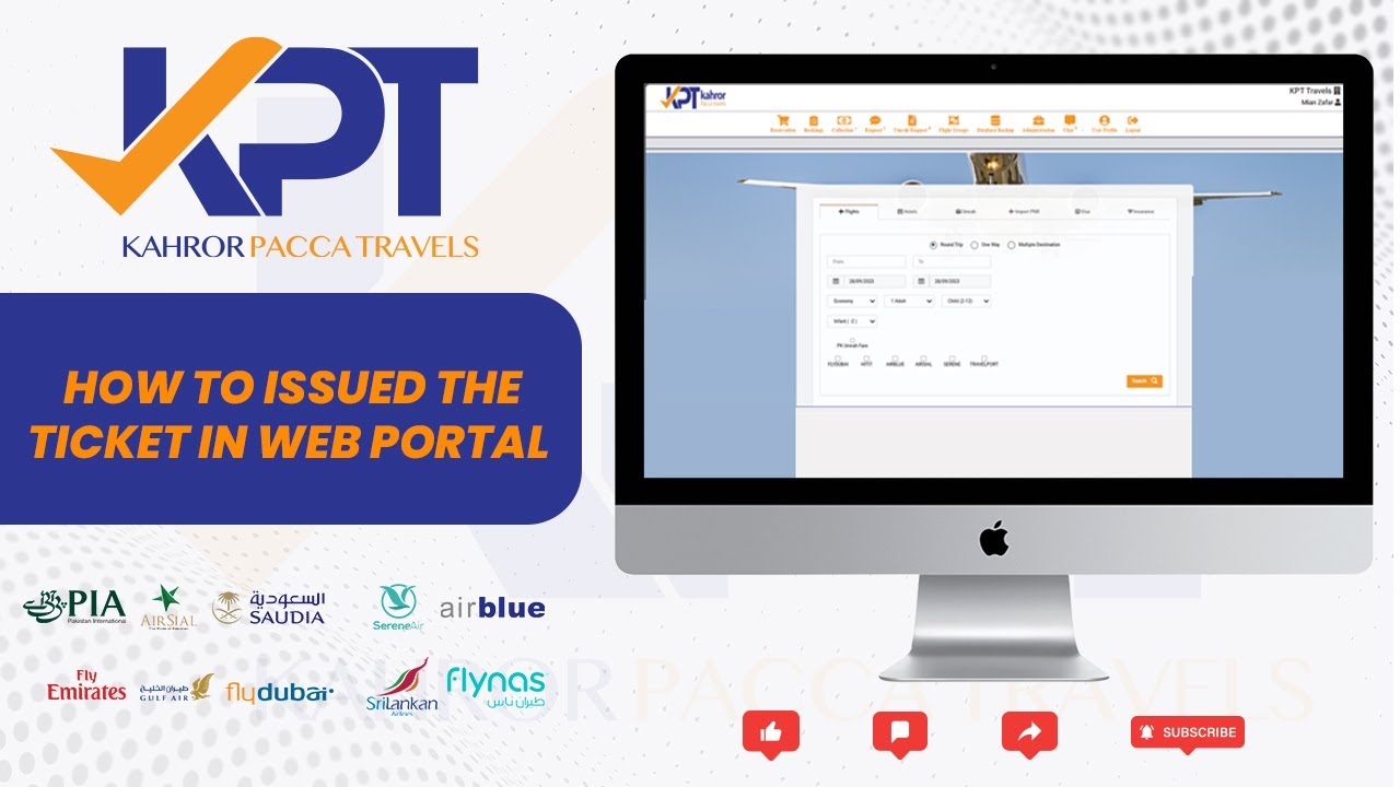 KPT Web Portal I How to issued the Ticket in web portal - YouTube