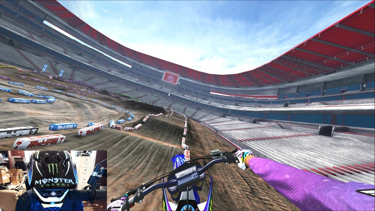 Supercross Simulator? Esports NASCAR iRacing MX Simulator - YouTube