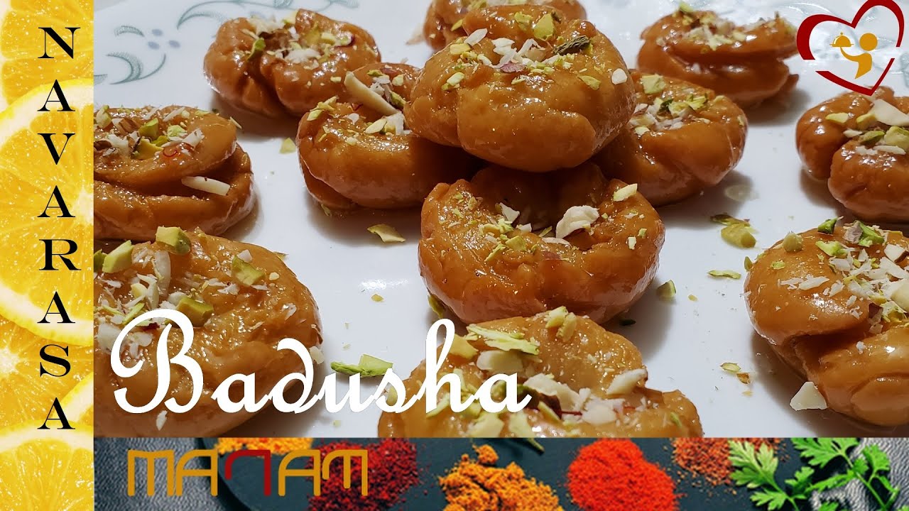 Badusha | Bhadusha Sweet Recipe in English| Balushahi recipe in English ...