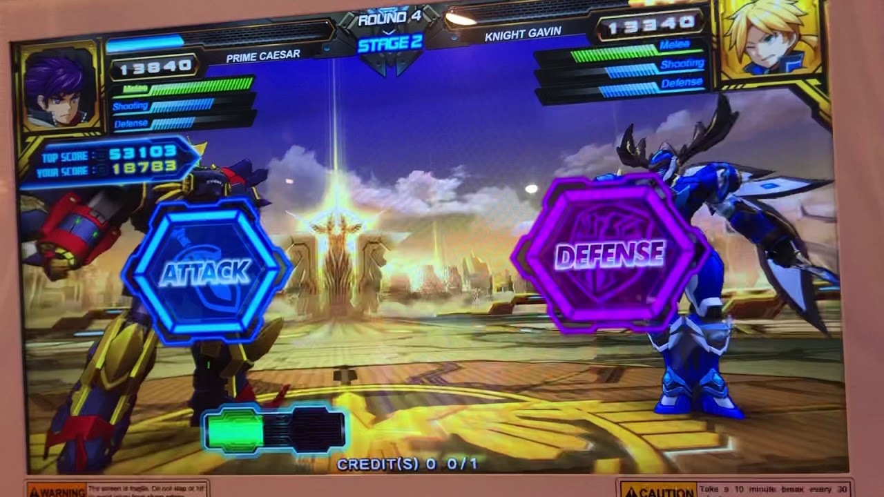 Hero of robots Galaxy Epoch Path of heroes Prime Caesar Vs. Demon ...