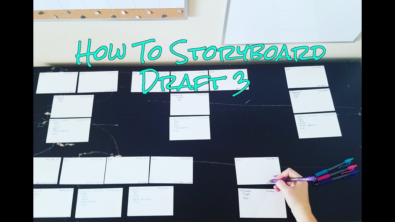 HOW TO STORYBOARD // Draft 3 - YouTube