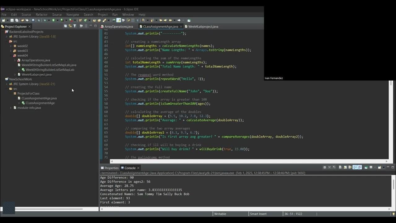 My Week 4 Coding Project - YouTube