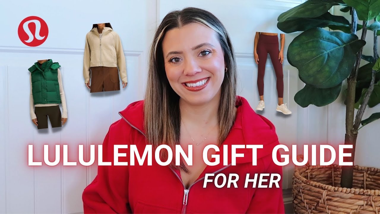 LULULEMON GIFT GUIDE FOR HER | vlogmas day 1 - YouTube