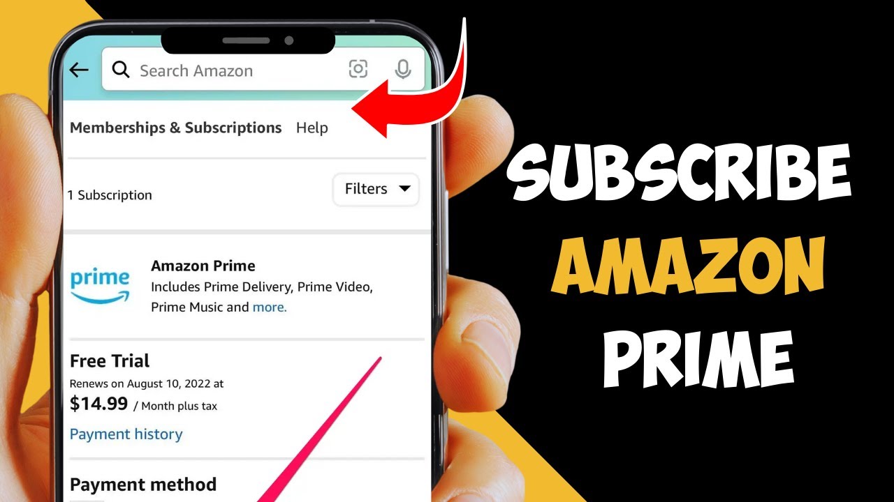 How to Subscribe Amazon Prime in iPhone ! - YouTube
