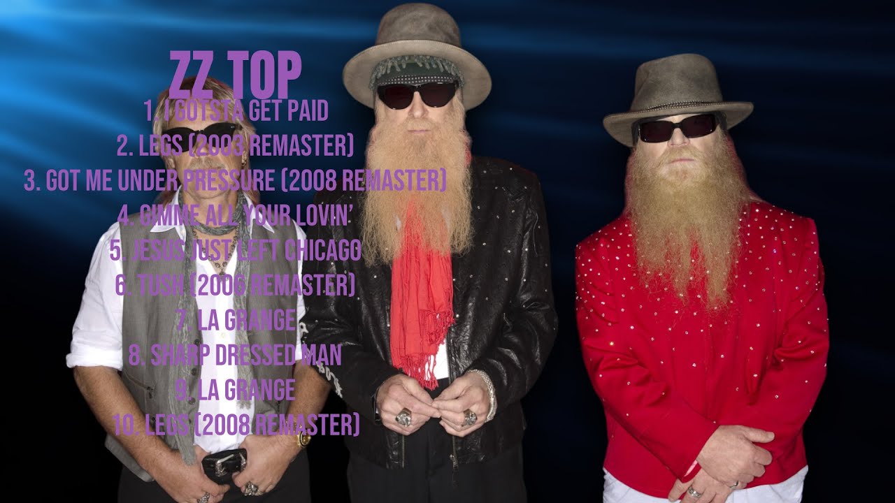 ZZ Top-Premier hits roundup for 2024-Top-Ranked Songs Mix-Commanding ...