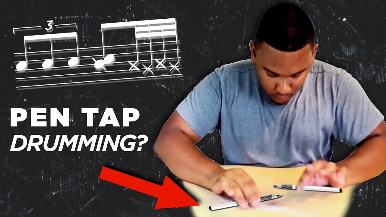 The Brilliant Musicianship of a Pen Tapping Drummer - YouTube