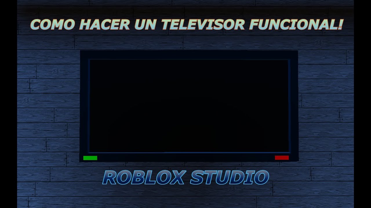 televisor funcional📺 (Roblox Studio) - YouTube
