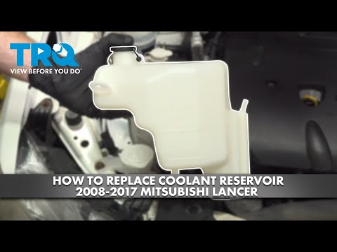 How to Replace Coolant Reservoir 2008-2017 Mitsubishi Lancer