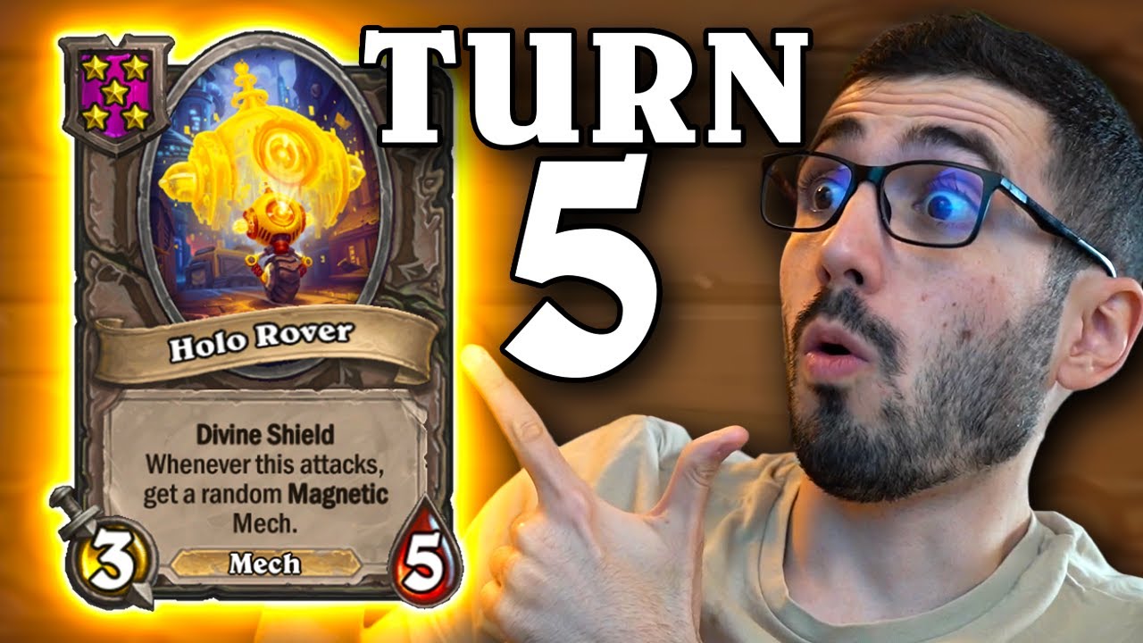 The Earliest Holo Rover Ever! | Hearthstone Battlegrounds - YouTube