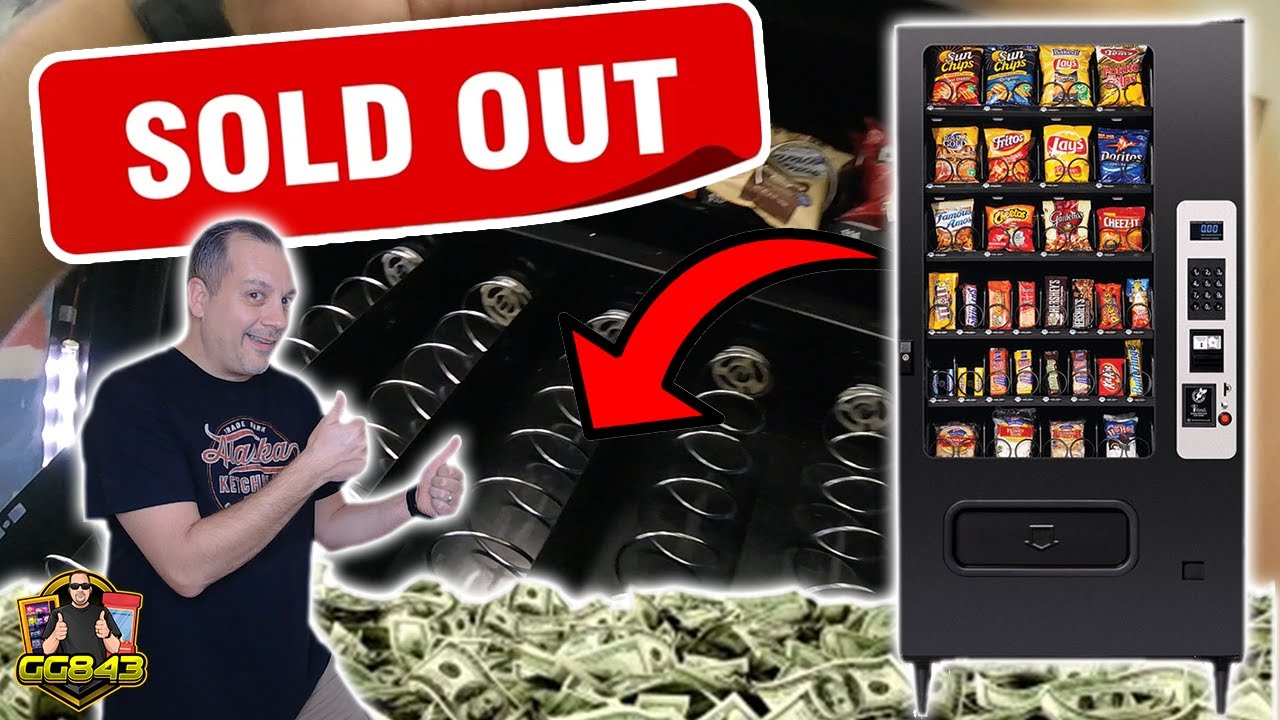 There were So Many SOLD OUT Items In This Vending Machine ...
