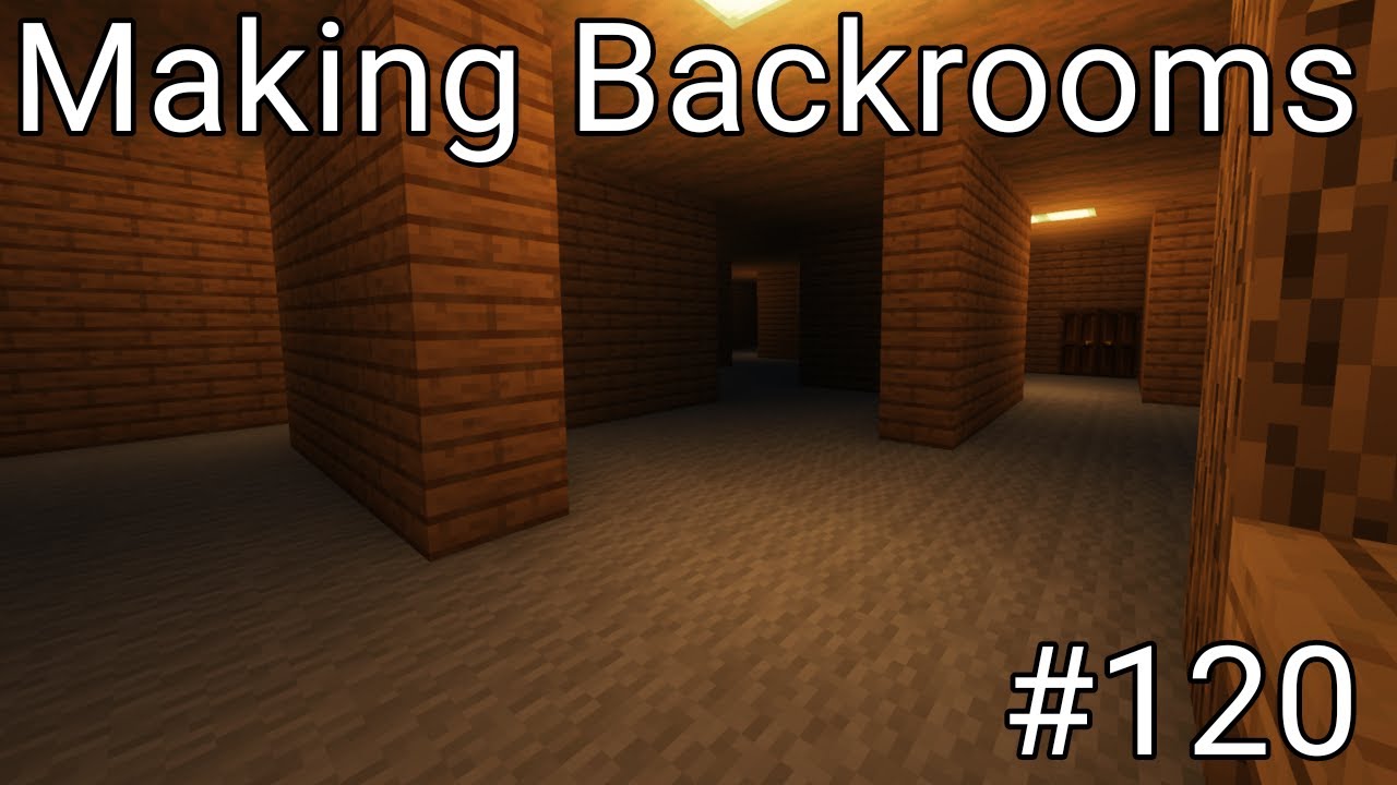 Making Backrooms in Minecraft Part 120 ( Level 27 ) - YouTube