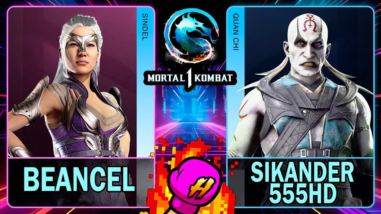 MK1 Beancel (SINDEL) VS Sikander555HD (QUAN CHI)🥊Mortal Kombat 1🥊4K 60 ...