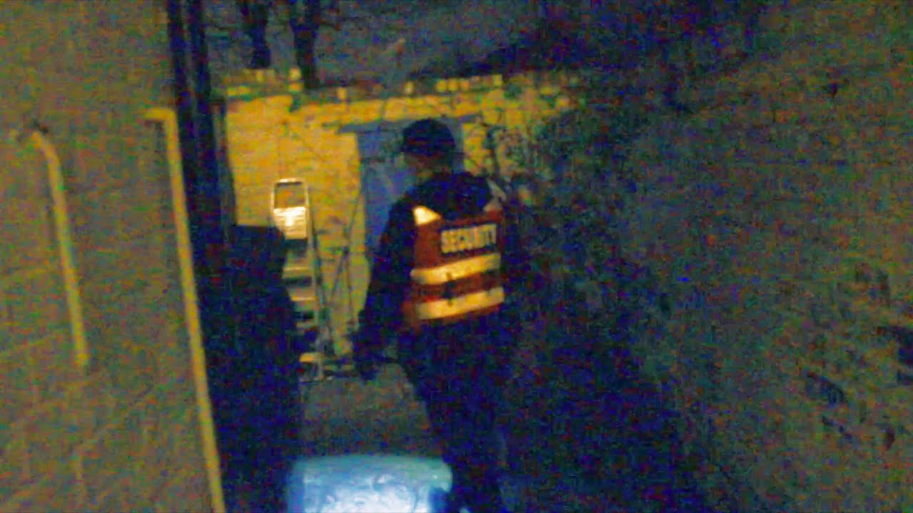 Someone threw something over the wall - YouTube